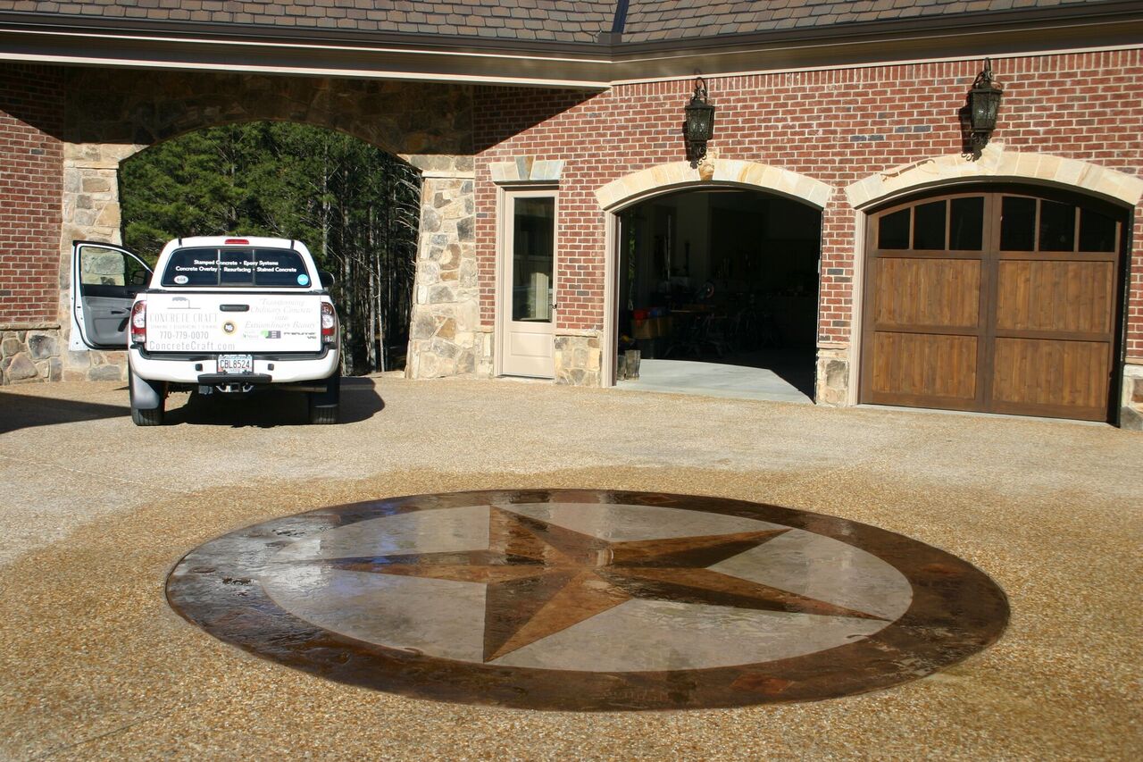Decorative Concrete Driveways to Enhance Your Home | Concrete Craft