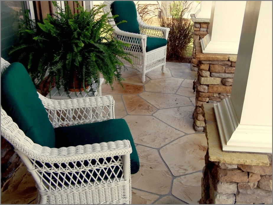 Enhance Your Home’s Curb Appeal With A Fabulous, Faux-Stone Front Porch ...