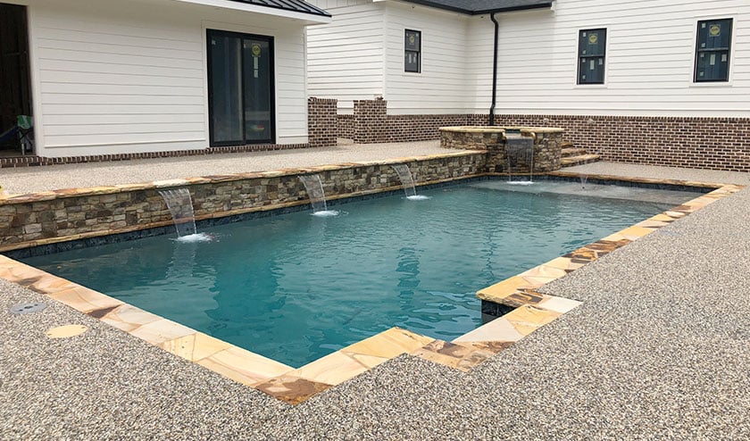 Resurfaced Concrete Pool Decks | Concrete Craft