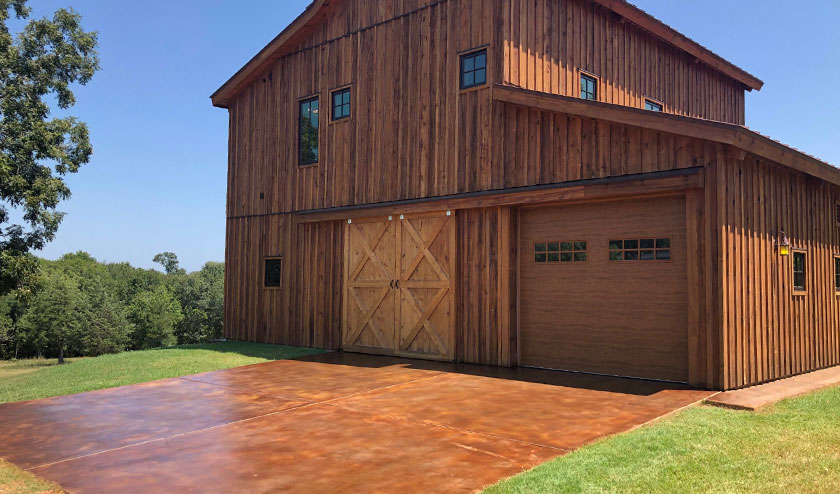 Stained Concrete Driveways | Concrete Craft