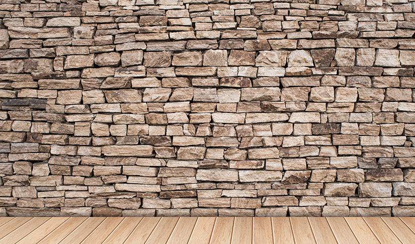 Stamped Concrete Walls and Fireplaces | Concrete Craft